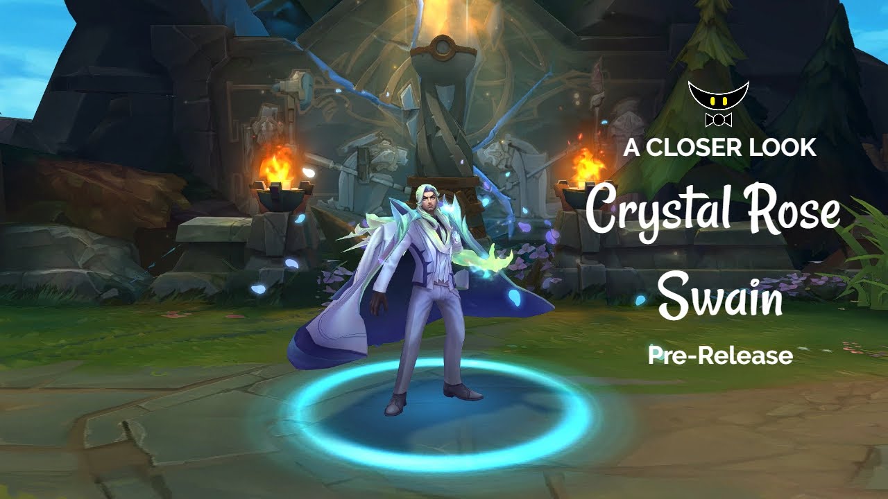 Crystal Rose Swain Epic Skin (Pre-Release) - YouTube