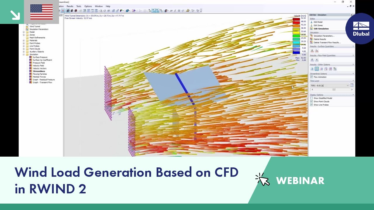 توليد حمل الرياح على أساس CFD في RWIND 2 - YouTube