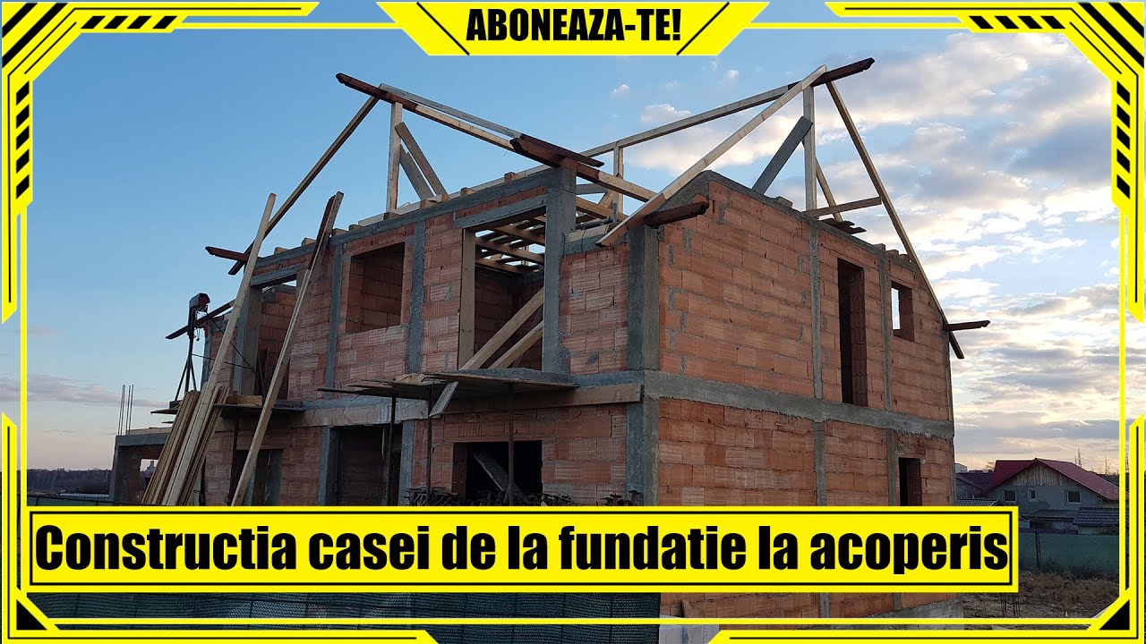 Constructia casei comprimata in 6 minute!Casa superba. - YouTube