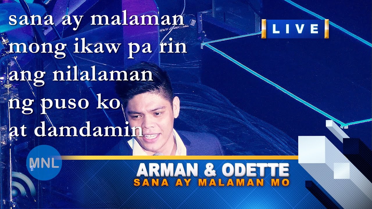 [LYRICS] SANA AY MALAMAN MO (Arman Ferrer & Odette Quesada) Momentum ...
