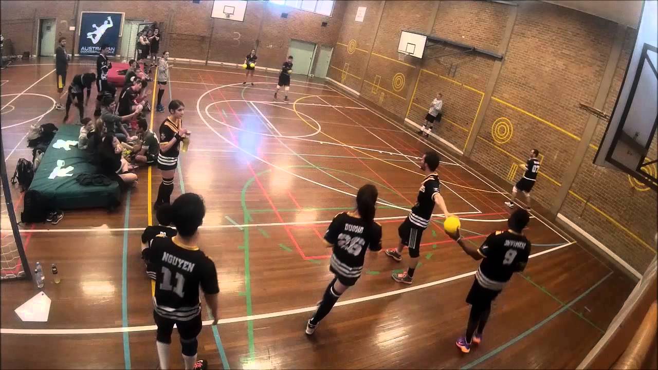 Victorian Dodgeball League Round 3: Glenroy Golden Cocks vs Caulfield ...