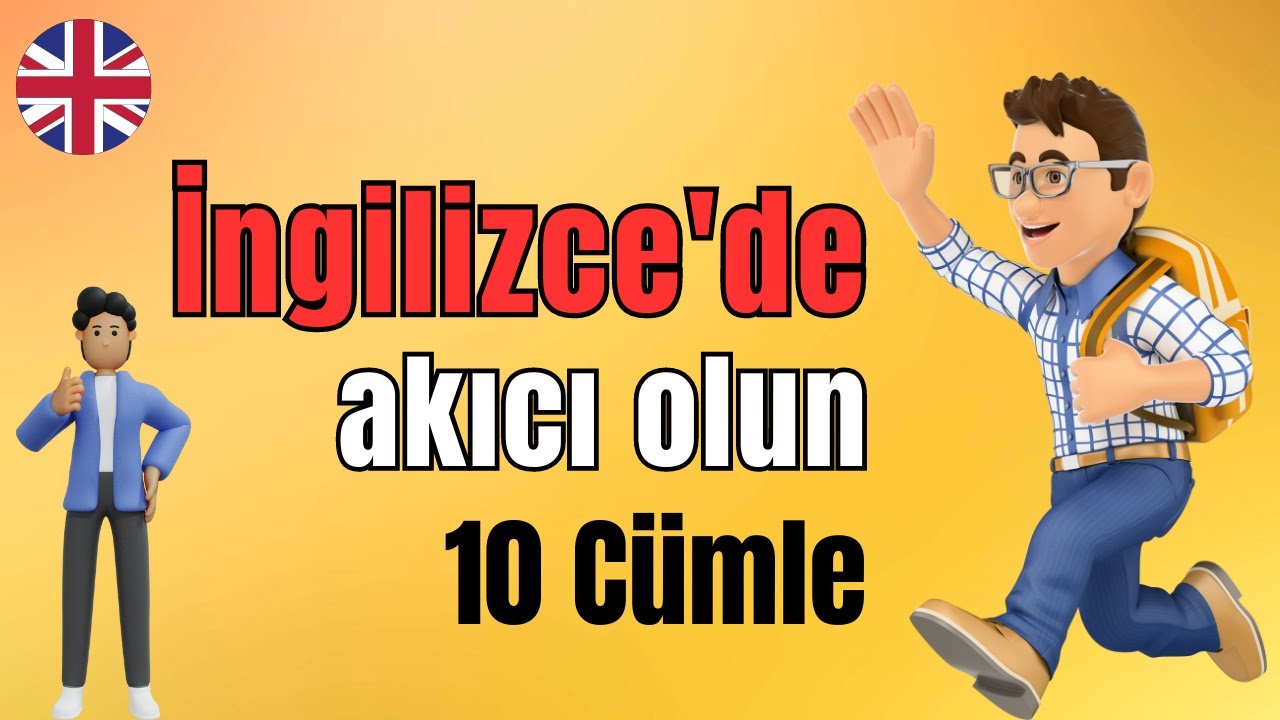 İngilizcenizi Geliştirin - 10 İngilizce Cümleler - Türkçe Animasyonlu ...