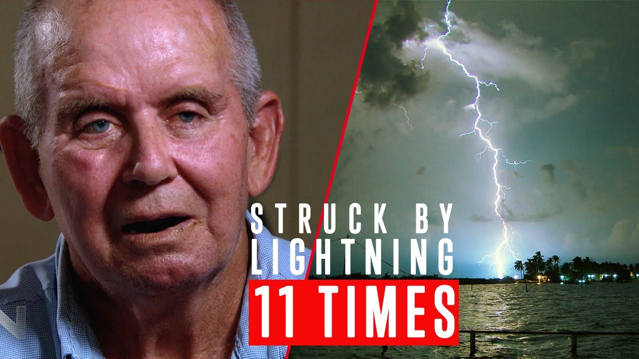 Human lightning rod, struck 11 times | From the vault - YouTube