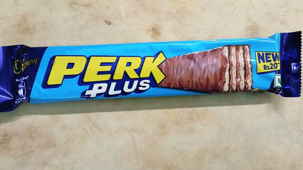 Cadbury Perk Plus Coated Wafer Chocolate Bar #review - YouTube