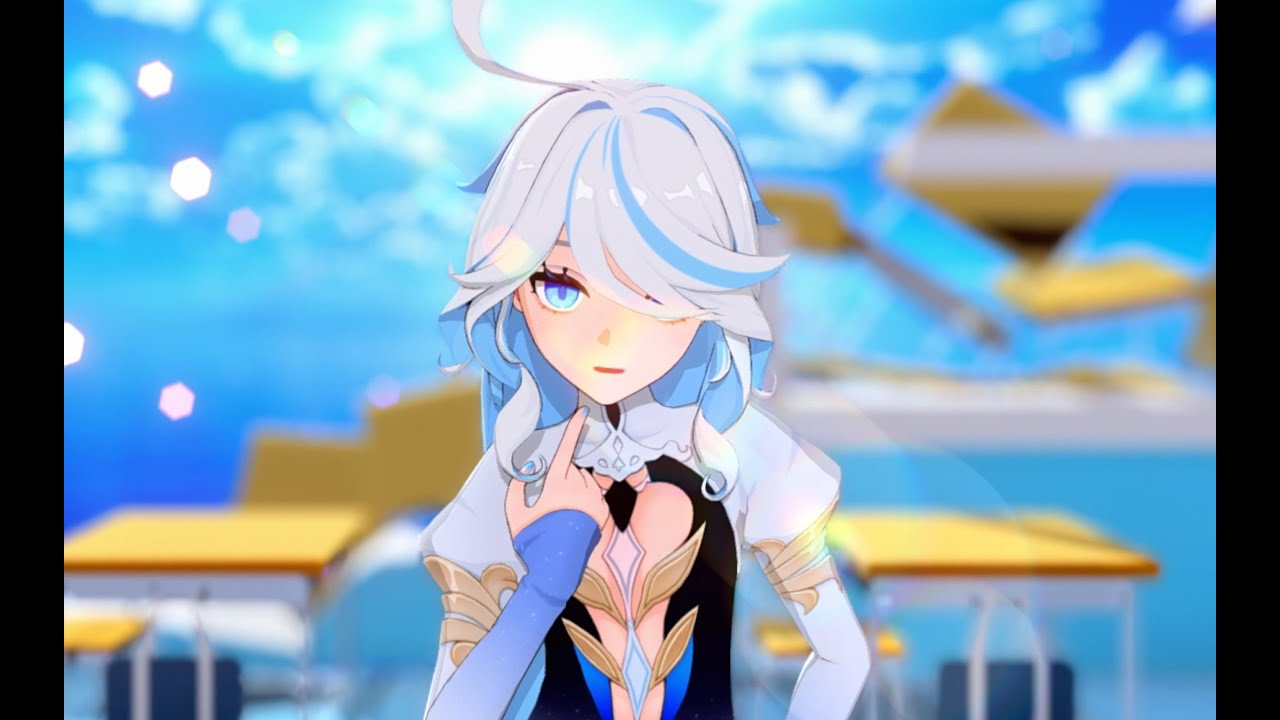 【Genshin Impact MMD／4K／60FPS】Furina(Focalors)【Queencard】 - YouTube