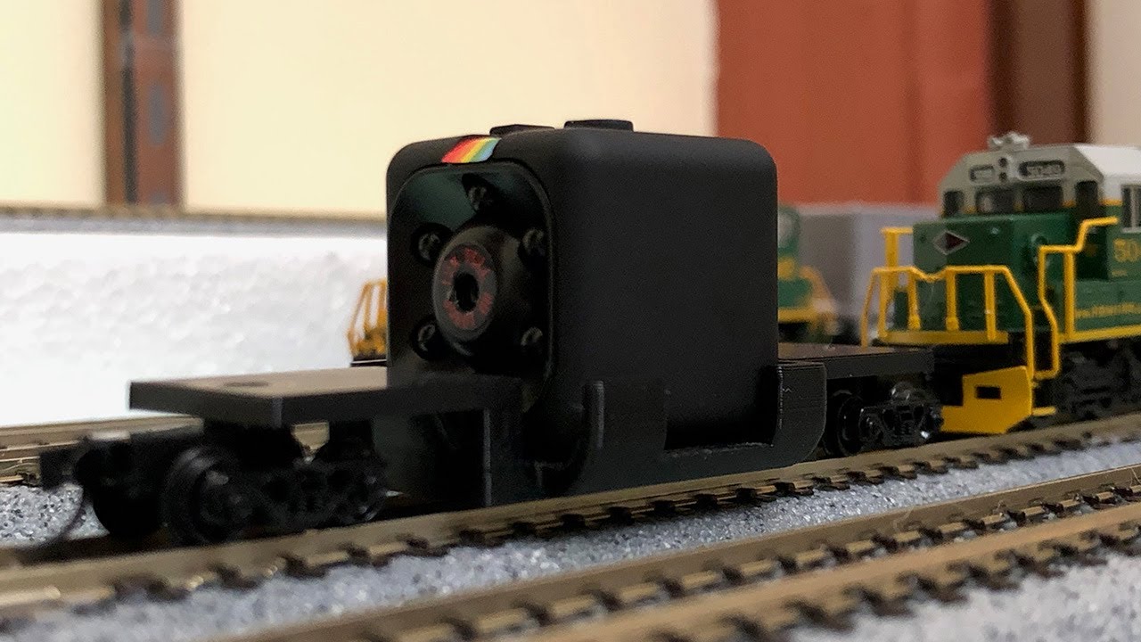 Building an N scale camera car - YouTube