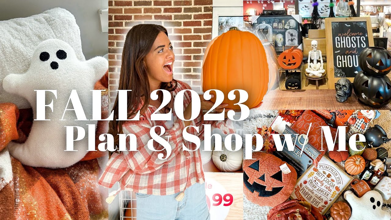 FALL SHOP & PLAN WITH ME 2023 🍂 | september plan with me, shop with me ...
