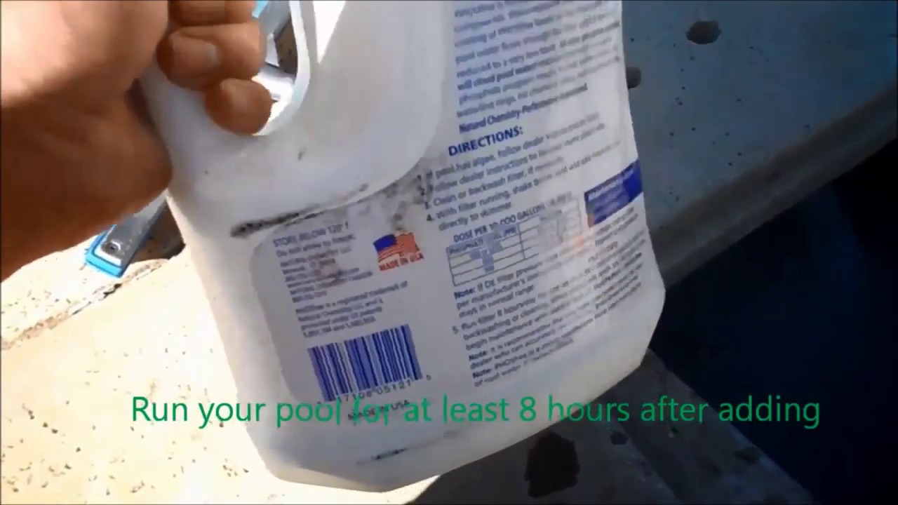 3L Natural Chemistry Phos Free Pool Cleaner Perfect Concentrate ...