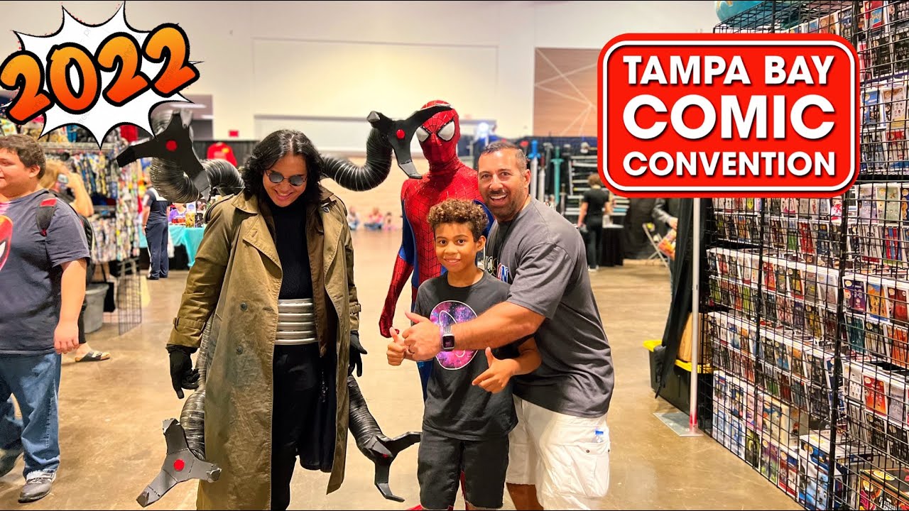 TAMPA BAY COMIC CON: Immersing Ourselves in Fandom & Fun! - YouTube