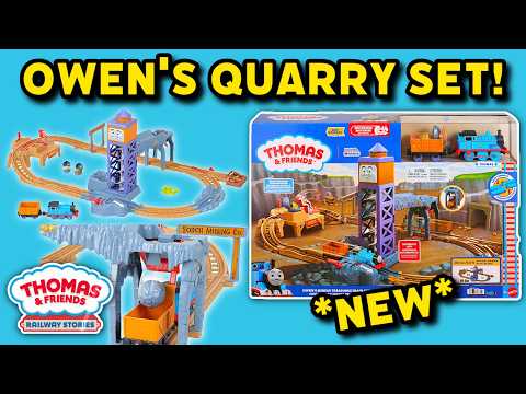 Thomas' NEW 2026 Motorized OWEN'S MINING TREASURES SET!