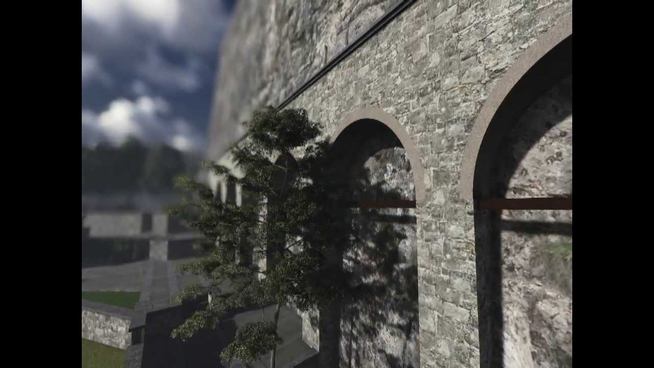 3D animation Sumela Monastery - YouTube