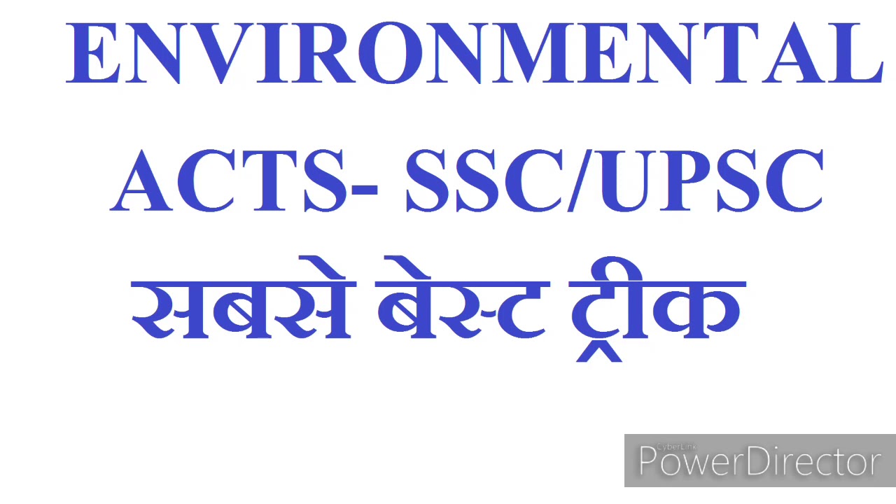 Trick For Environmental Acts In India very Easy And Short Trick To trick-for-environmental-acts-in-india-very-easy-and-short-trick-to