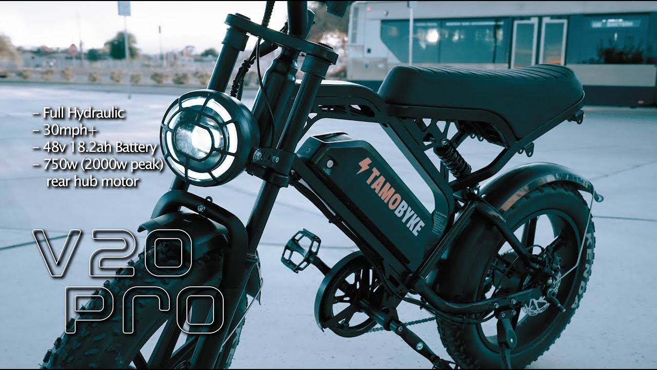 This is the BEST beginner budget eBike!! Tamobyke V20 Pro #Ad - YouTube
