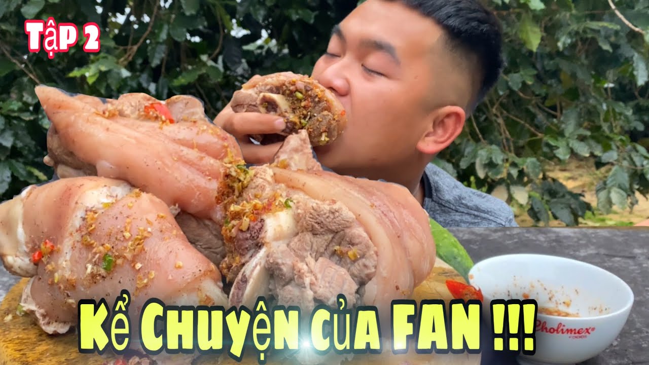 Cháy Vlogs - Đùi Heo Chấm Muối Ớt Chanh Siêu Ngon, Chuyện Tình Buồn Của FAN - YouTube