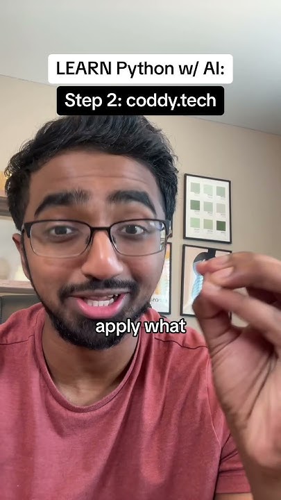 Learn Python FAST with AI (step by step beginner) - YouTube