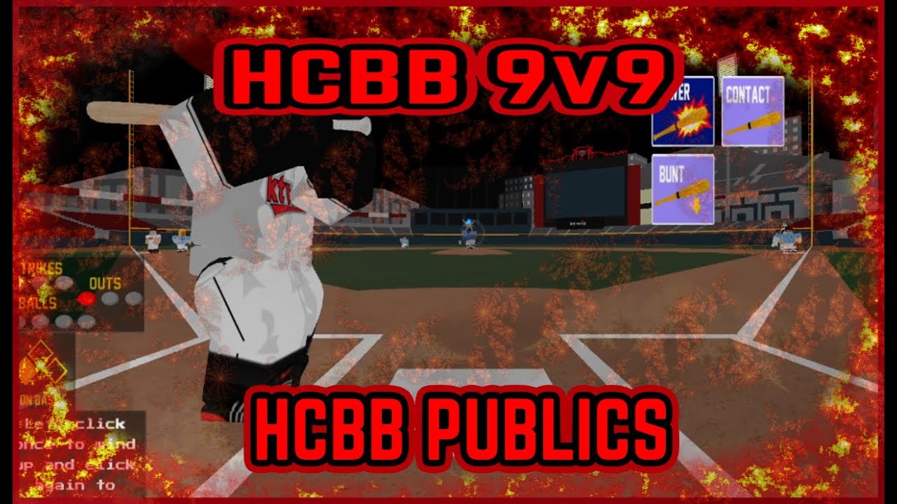 ROBLOX Baseball - HCBB 9v9 - HCBB PUBLICS - YouTube