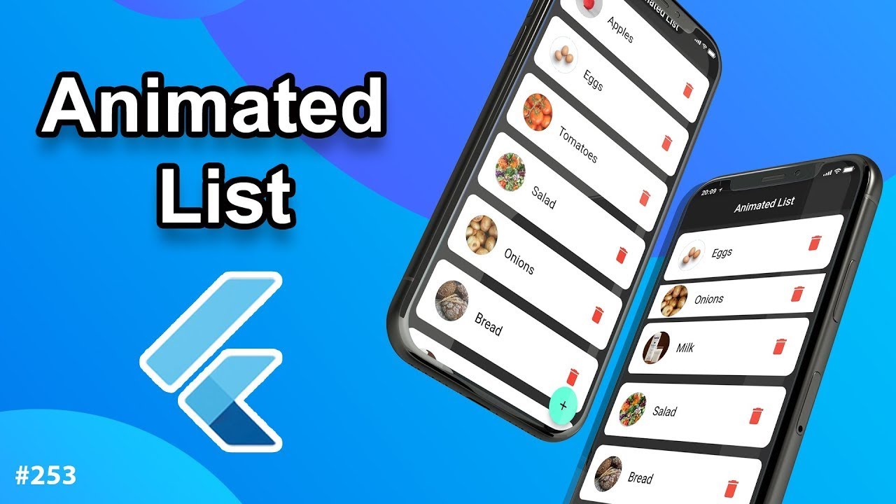 Animatedlist Flutter Youtube