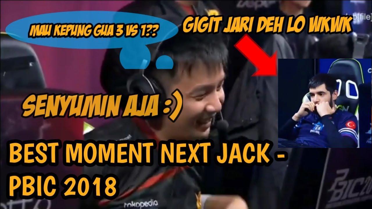 BEST MOMENT NEXT JACK AWP GHOIB 3 VS 1 GAK TAKUT! - PBIC 2018 MOMENT ...