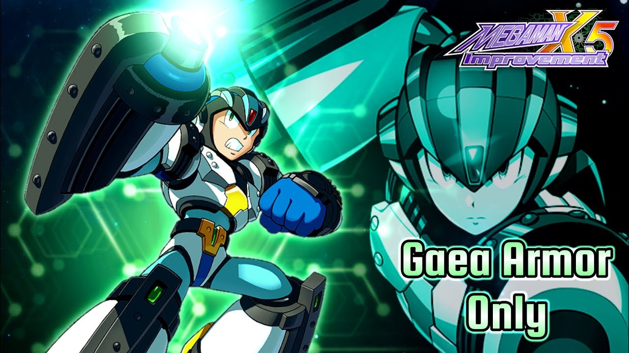 MEGA MAN X5 I.P.A - Gaea Armor gameplay [Longplay] (PSX/PLAYSTATION ...