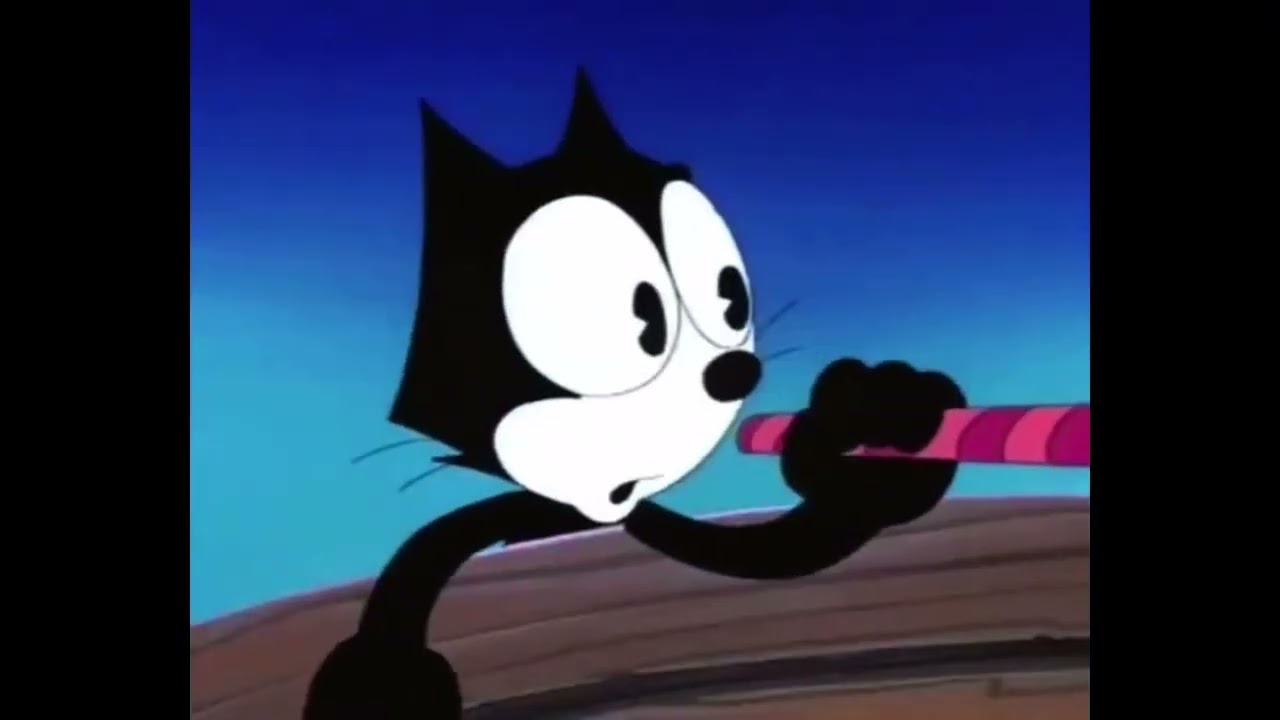 Felix. The cat water, inflation (Reuploaded) - YouTube