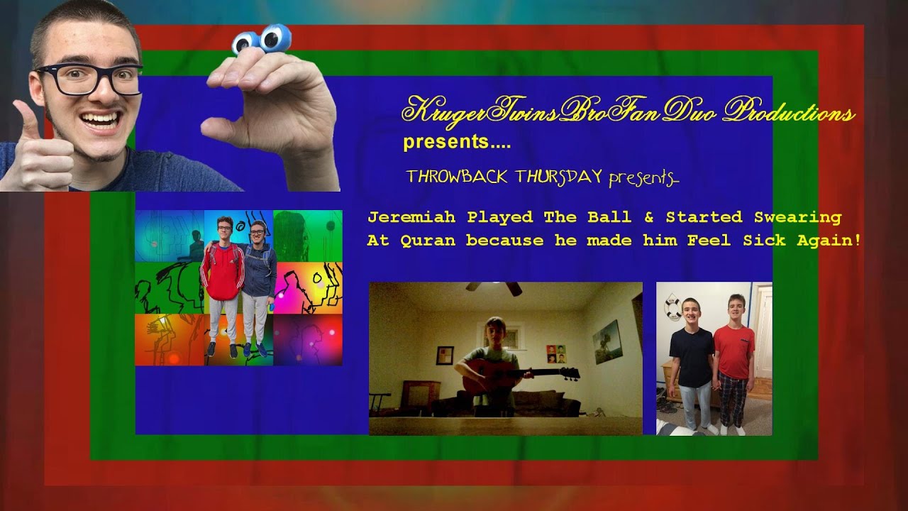 #throwbackthursday Jeremiah Played the Ball & Started Swearing at Quran ...