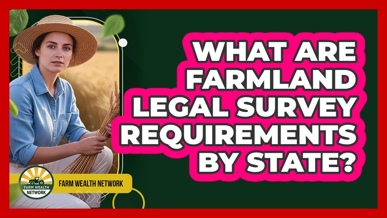 What Are Farmland Legal Survey Requirements By State? - Farm Wealth ...