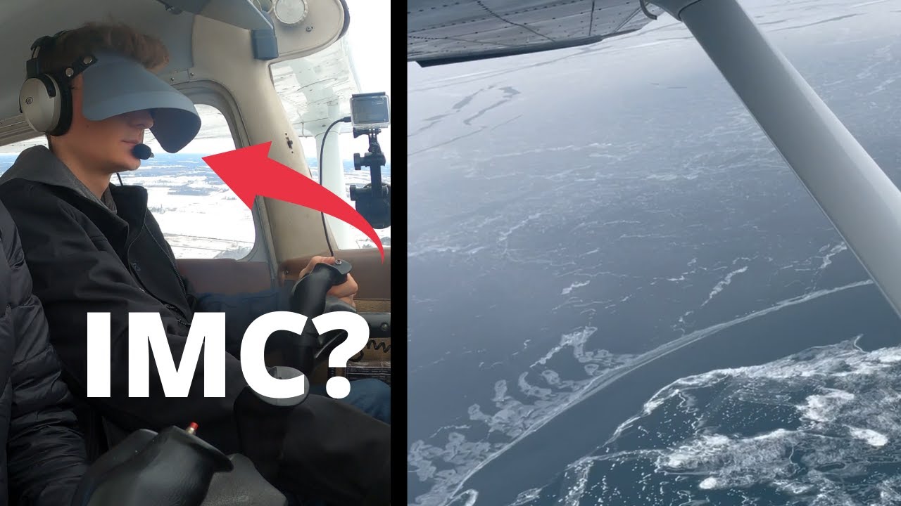Flying OVER Lake Superior in a Cessna! - YouTube