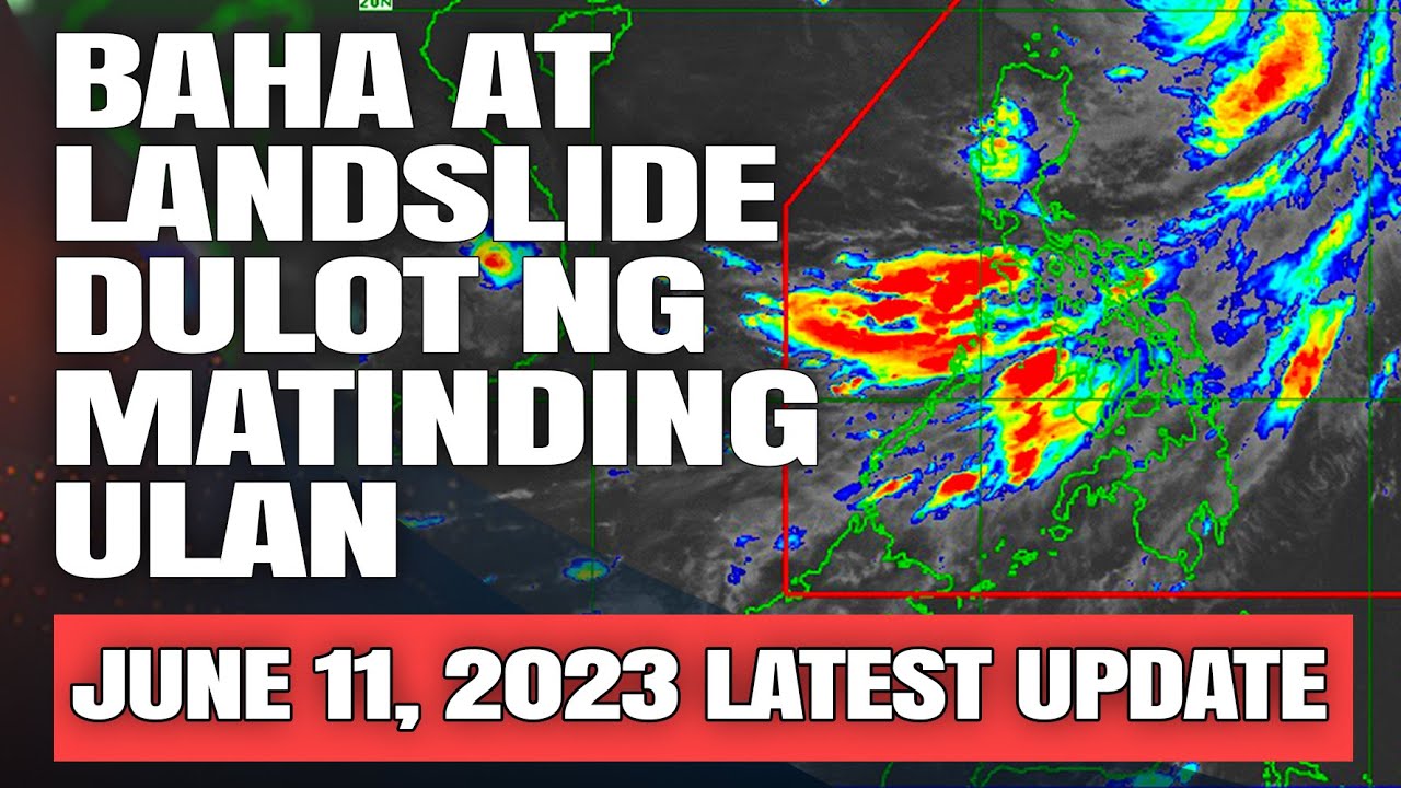 BAHA AT LANDSLIDE, DULOT NG MATINDING ULAN ⚠️⛈️ PAGASA WEATHER FORECAST ...