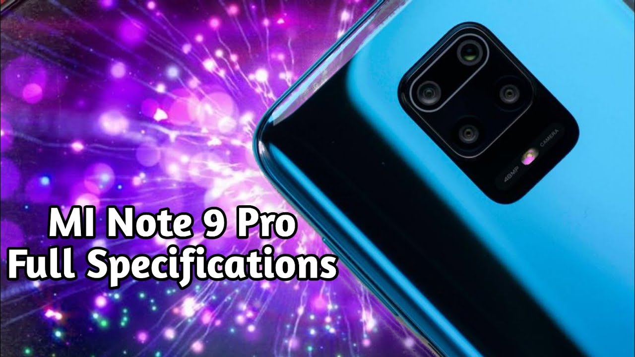 Mi note 9 Pro Full review and specifications #minote9pro - YouTube