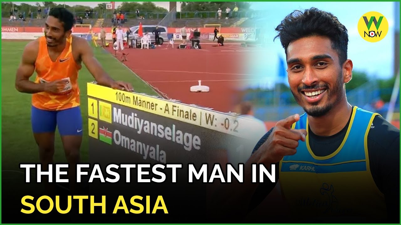 The fastest man in South Asia - YouTube