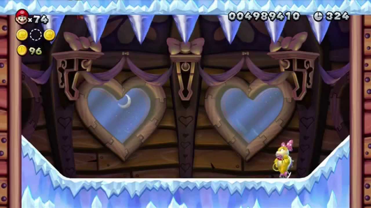 New Super Mario Bros. U Boss 4 - Wendy O. Koopa - YouTube