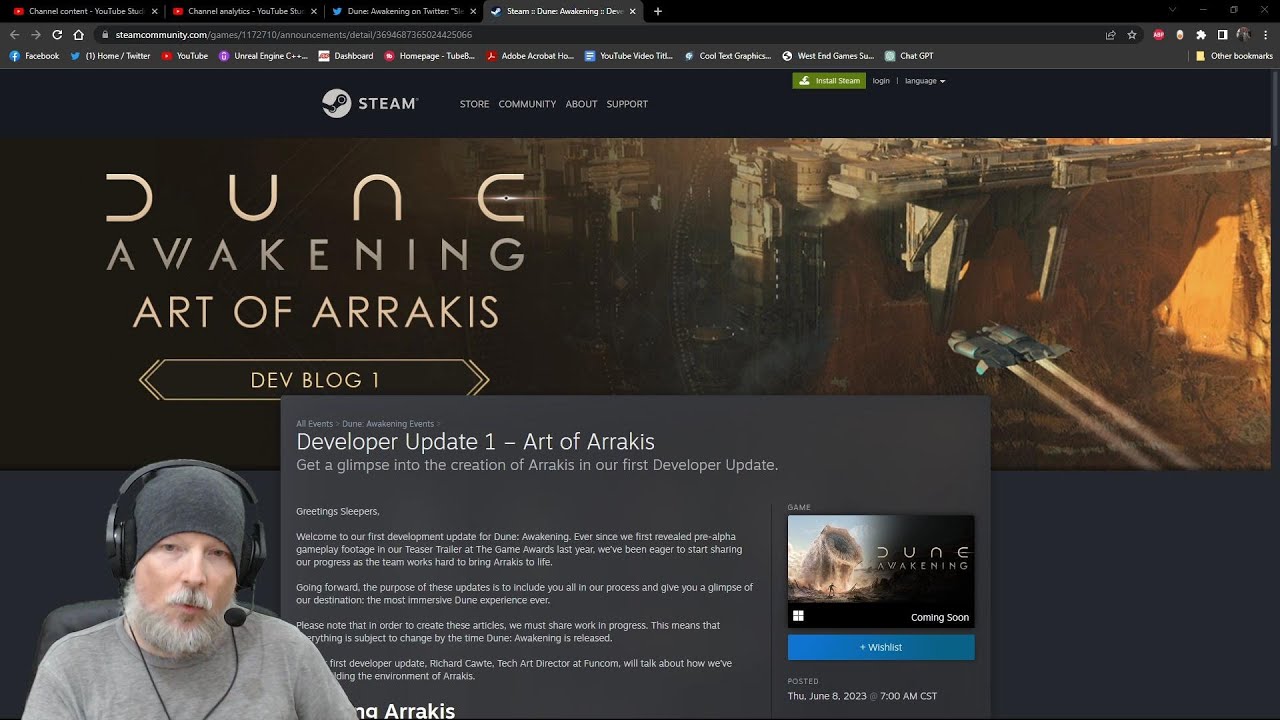 The Art of Arrakis - Dune: Awakening Dev Blog #1 | Gaming News - YouTube