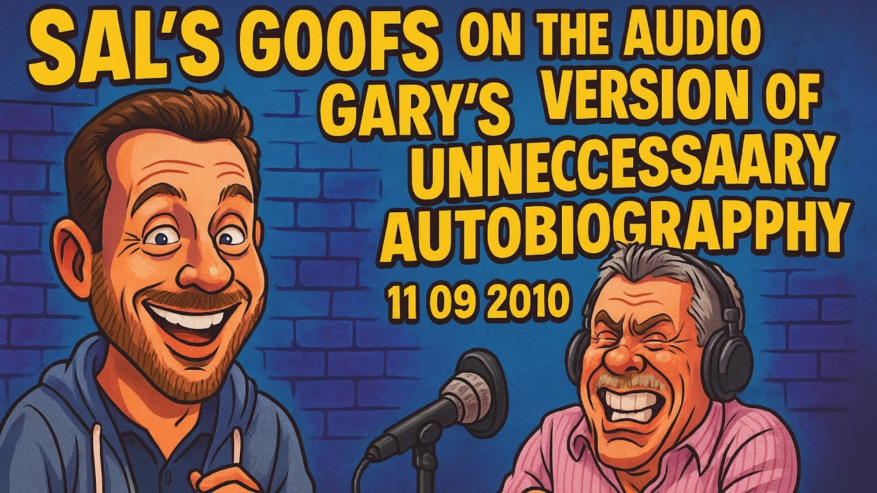 Sal's Goofs On the Audio Version of Gary's Unnecessary Autobiography 11 ...