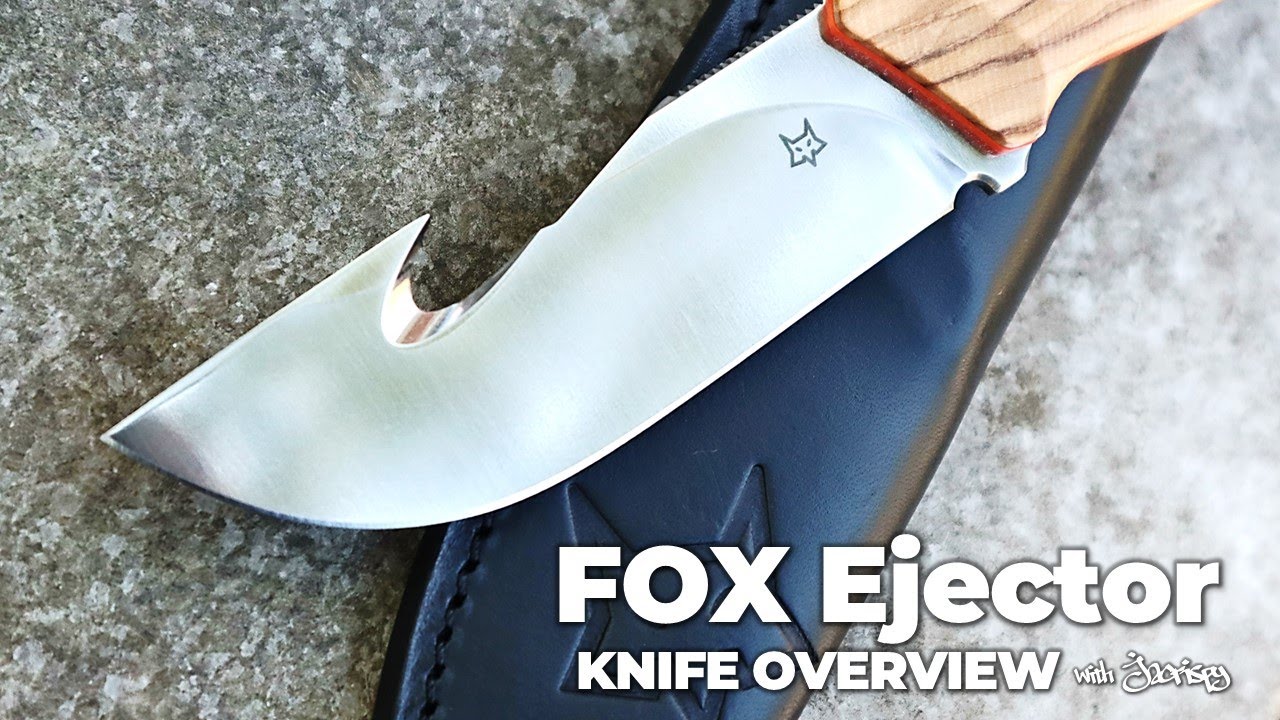 FOX Rifle Ejector Fixed Blade Knife | 5-Minute Review | Atlantic Knife ...