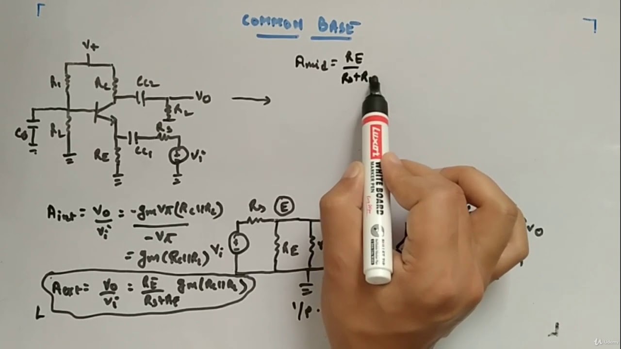 Common Base High Frequency - Analog Circuits - YouTube