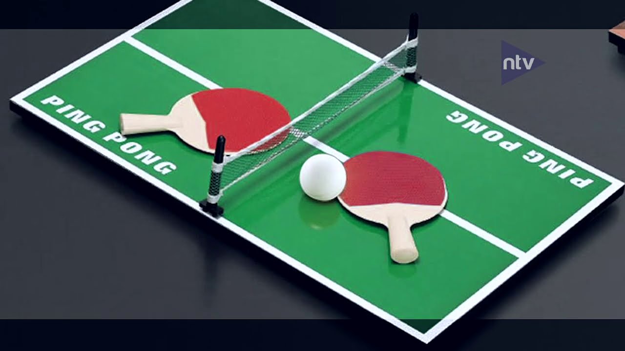 Uniknya Bertanding Di Tenis Meja Mini - Arena Olahraga - YouTube