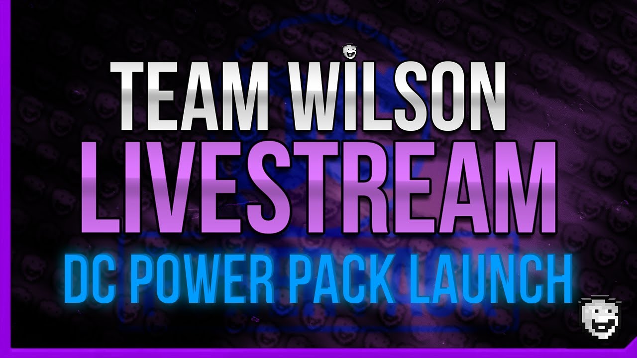 Team Wilson DC Power Pack Launch Stream - YouTube