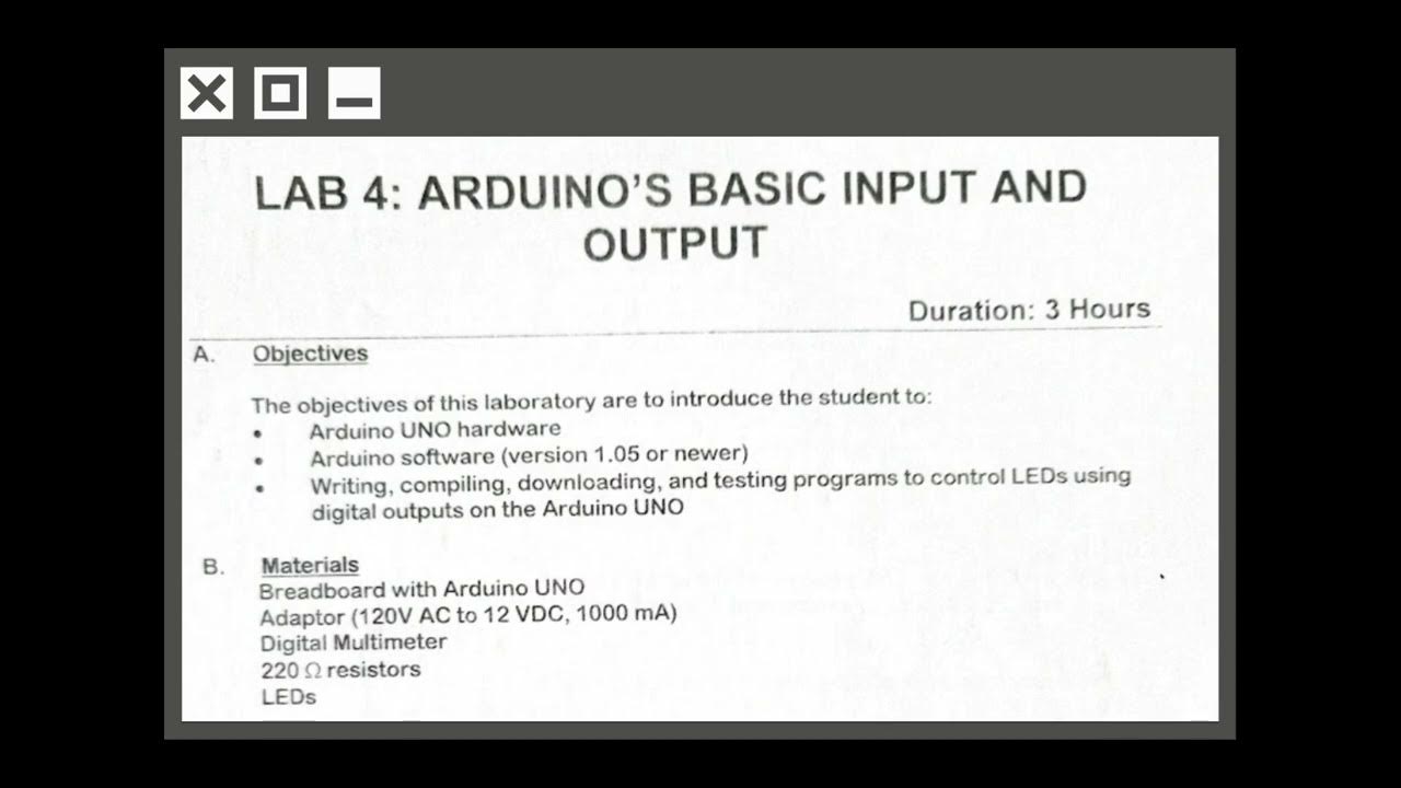 LAB EXERCISE 4 - PROGRAM 4 - YouTube