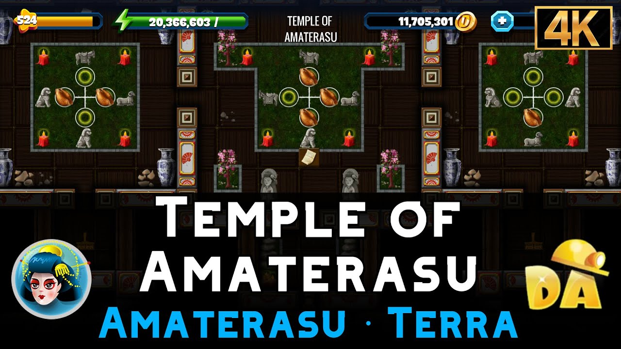 Temple of Amaterasu | Amaterasu #9 | Diggy's Adventure - YouTube