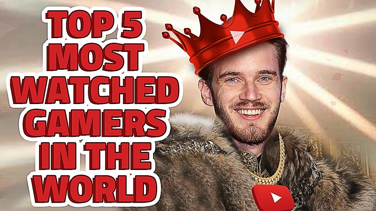 UPDATED List of Top 5 Most-Watched Gamers In The World l Top 5 Most ...