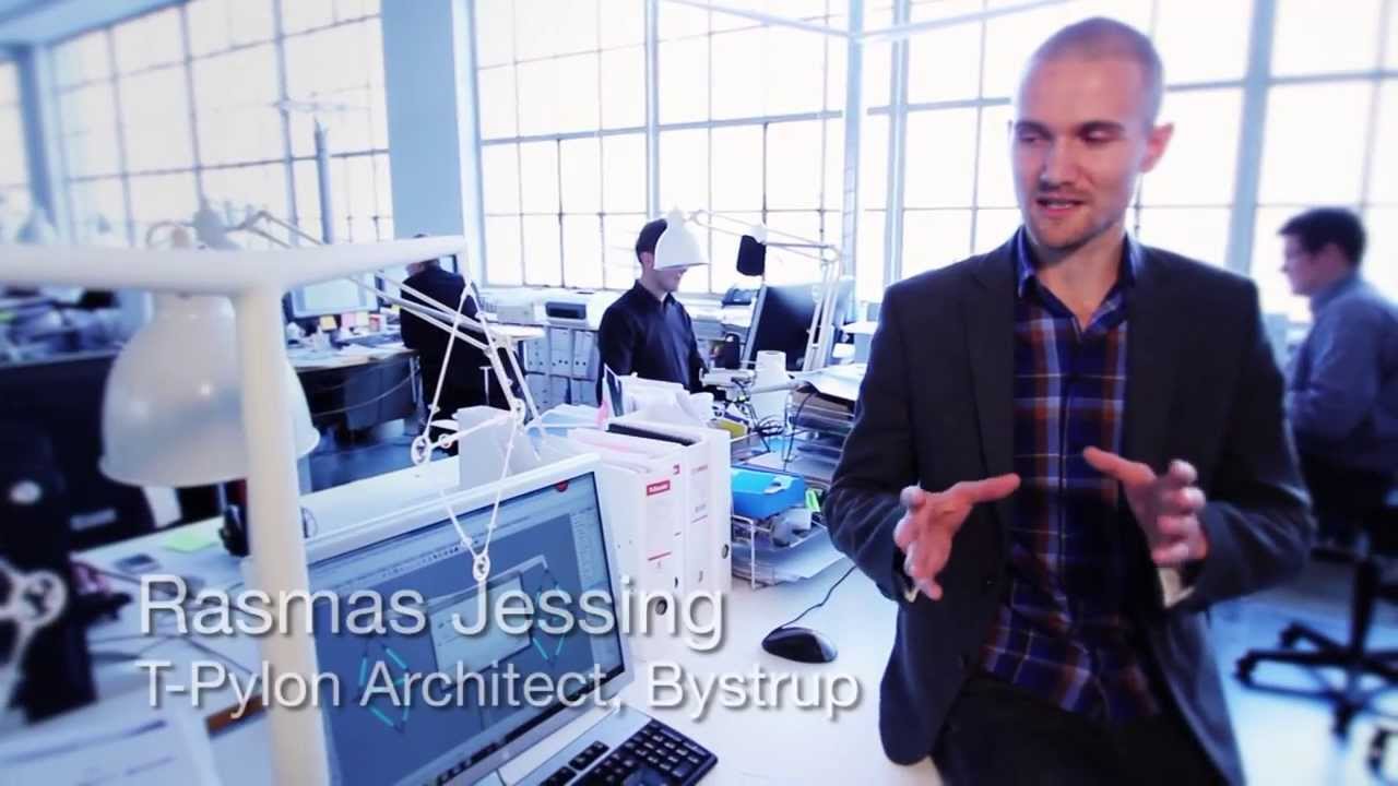 T-Pylon Construction by BYSTRUP and National Grid - YouTube