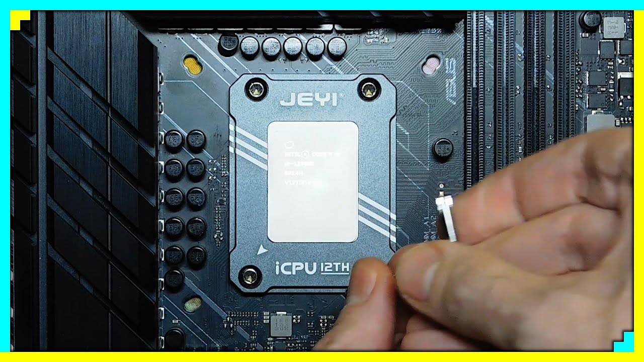 JEYI CPU Contact Frame Installation - YouTube