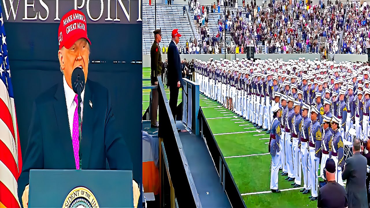 President Trump Speaks at West Point Graduation 2025 Graduation ...
