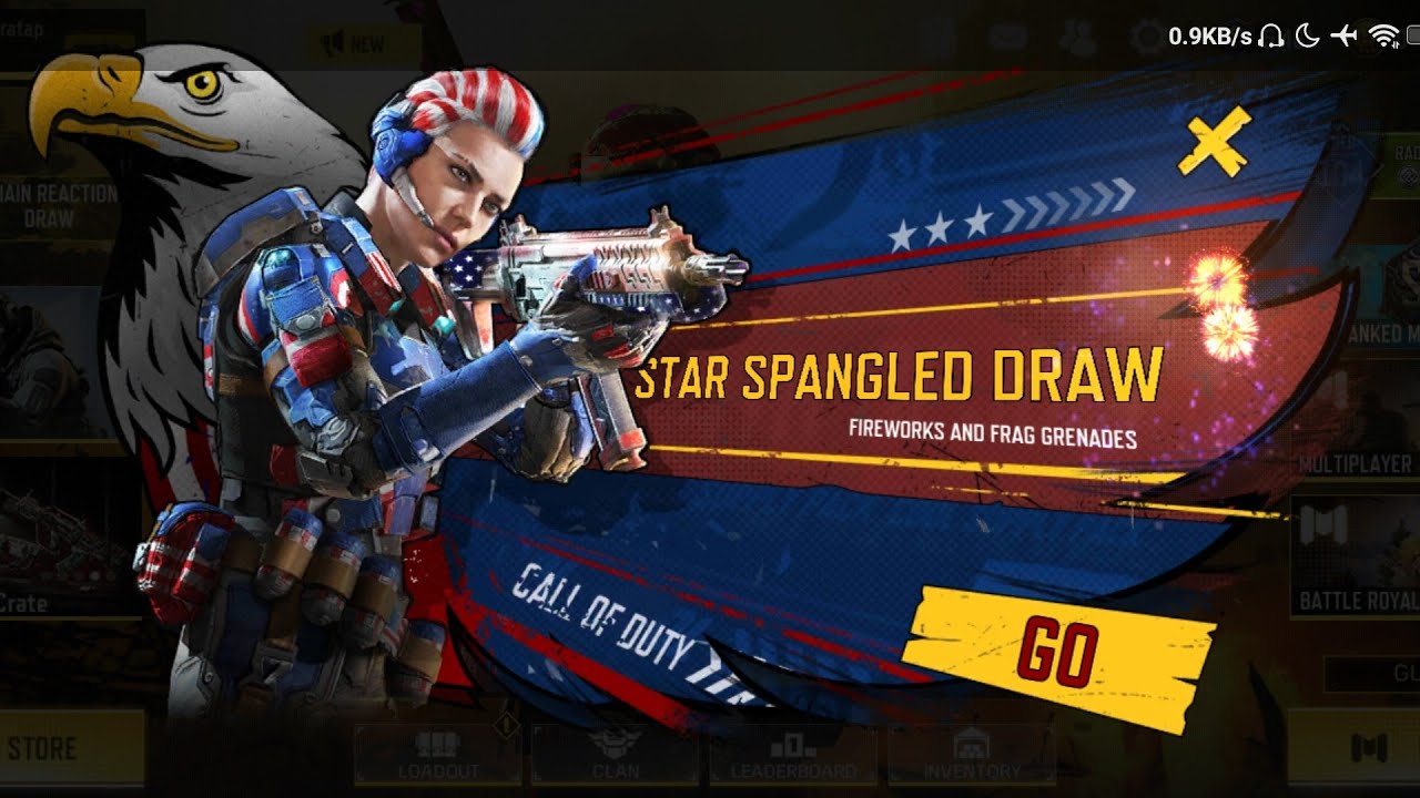 CALL OF DUTY MOBILE | STAR SPANGLED DRAW LEGENDARY GUN AND EPIC ...