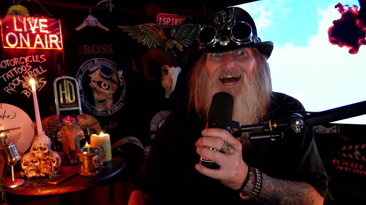 Rec Live [Show#188] Biker Rock Music & Talk Show with iSpike Bikerman ...