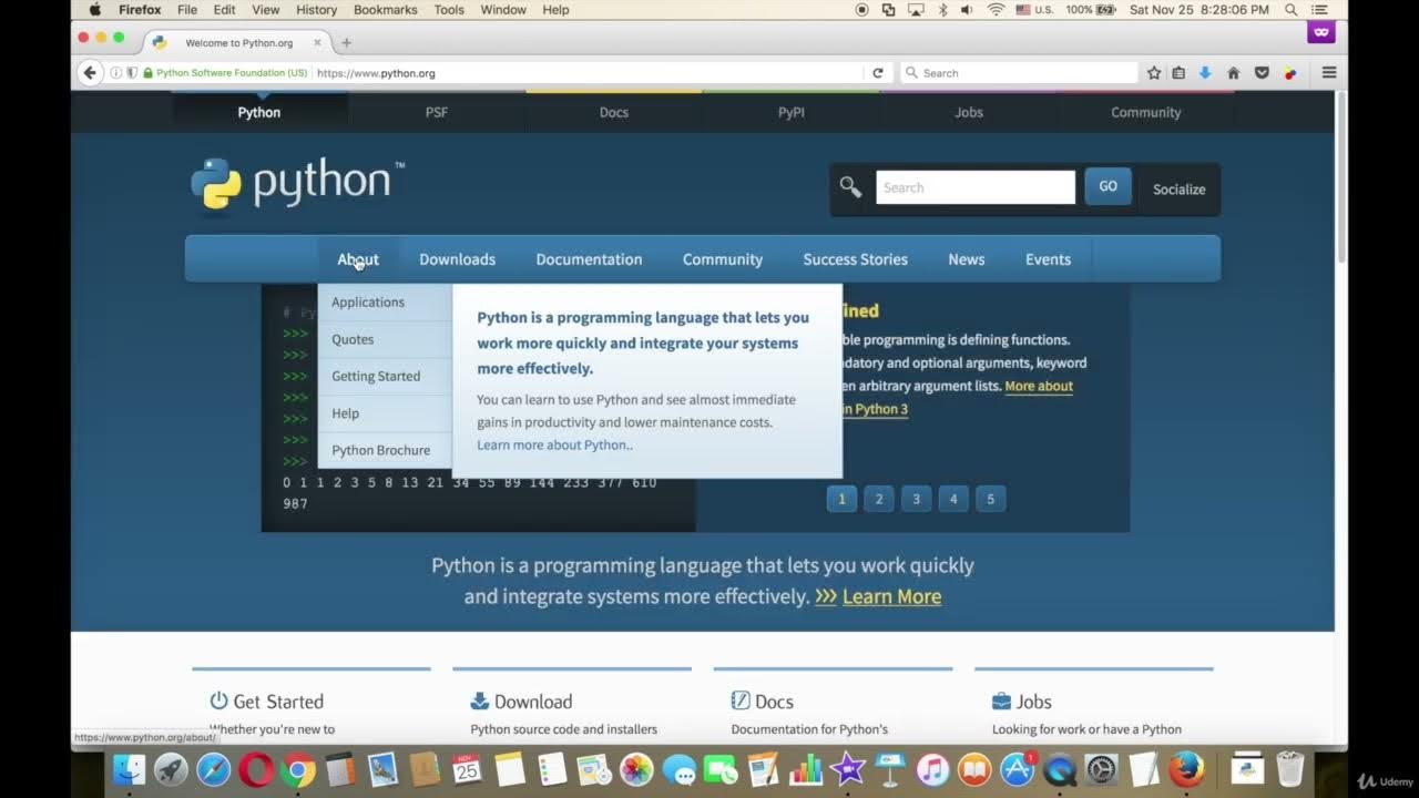 03 start by downloading Python - YouTube