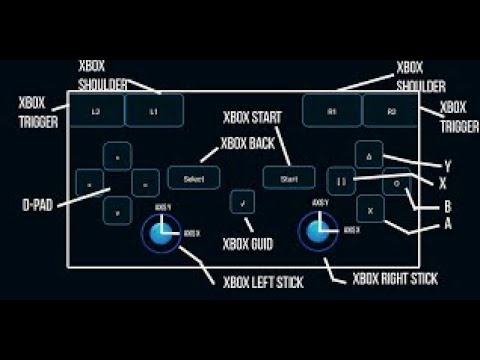 Install playstation layout in Monect controller. - YouTube
