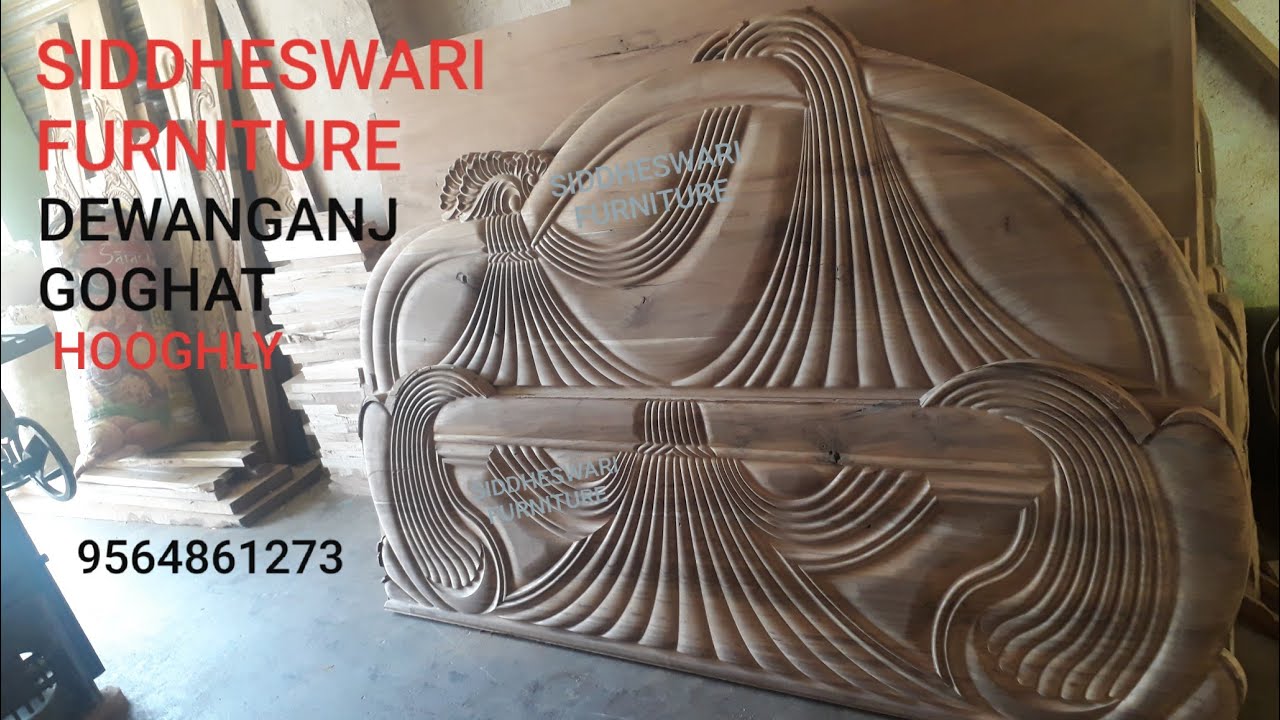 Cnc Cutting Wooden Box Bed/বক্সখাট/बॉक्स बीएड - YouTube