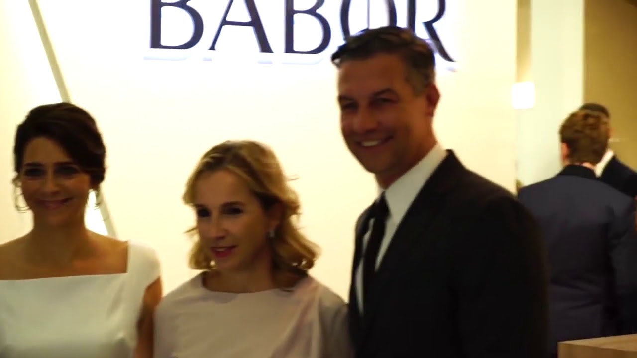 BABOR Flagship Store in Berlin Opening Cocktail - YouTube