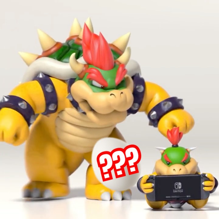 Bowser Jr. Just Discovered the Coolest Mario Easter Egg - YouTube